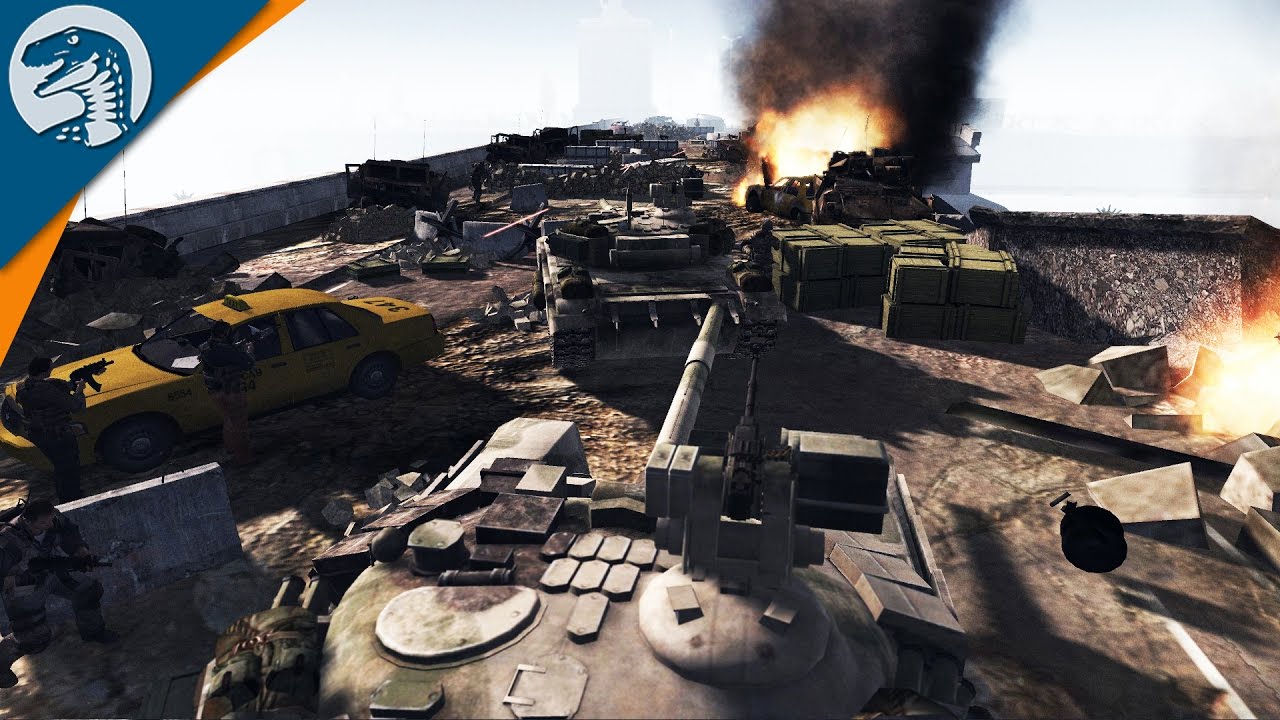 PARIS BRIDGE DEFENSE | COD WW3 | Men of War: Assault Squad 2 [MOD ...