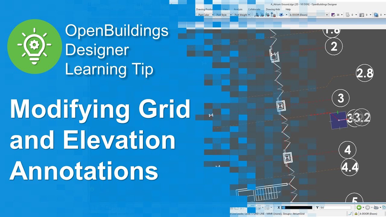 Modifying Grid and Elevation Annotations - YouTube