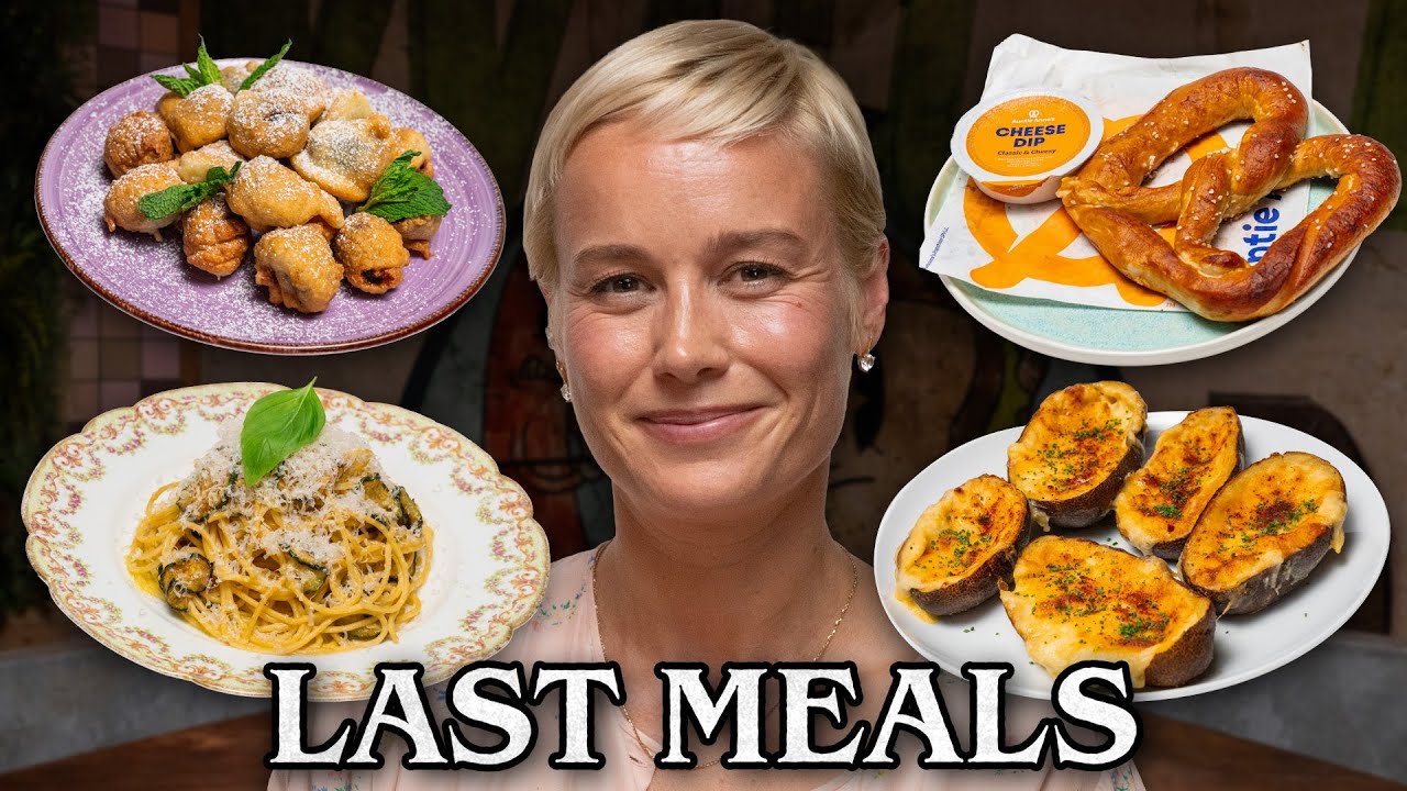 Brie Larson Eats Her Last Meal - YouTube