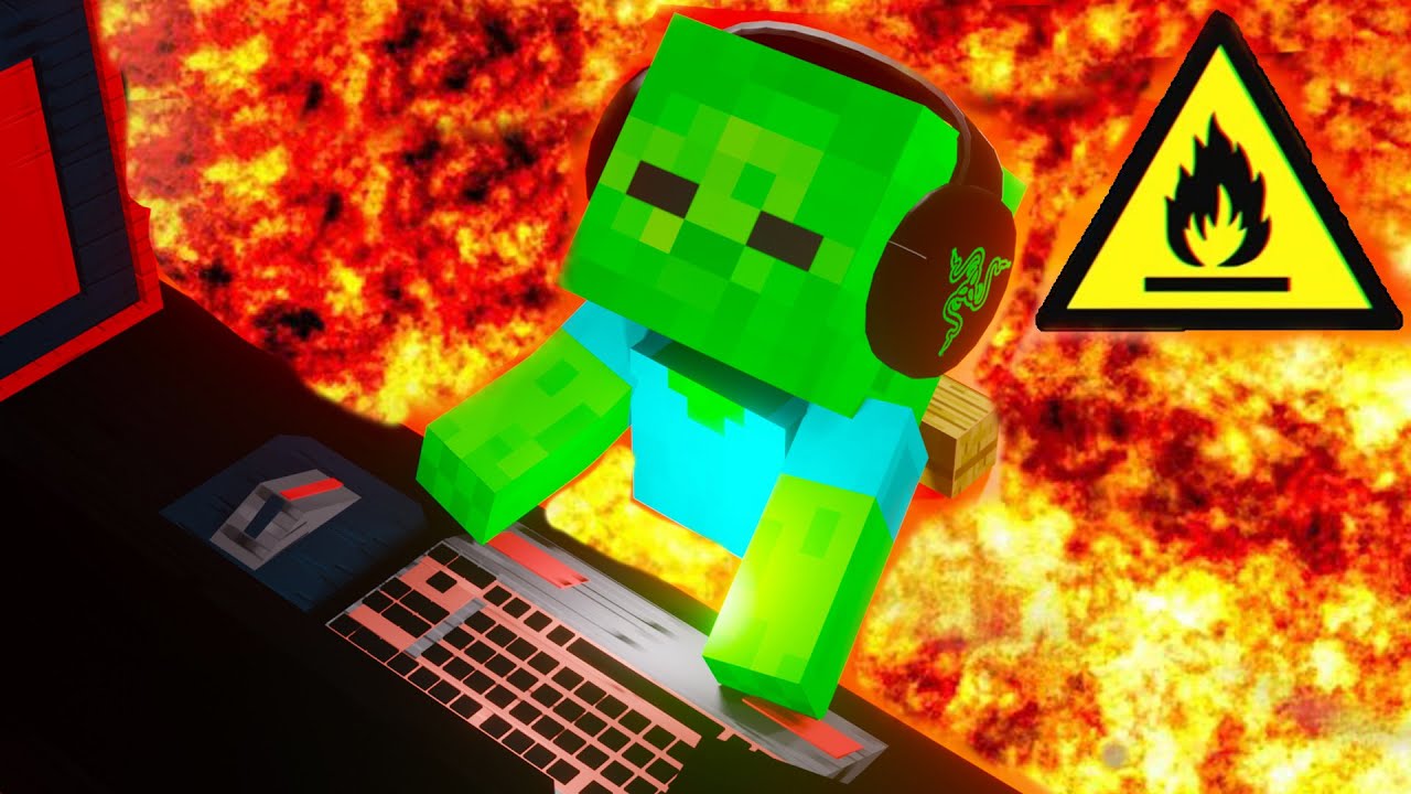 Lava Rise !! The Floor Is Lava Gamer Zombie - YouTube