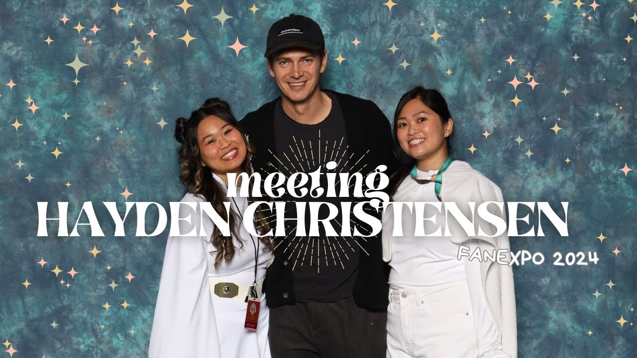 Meeting Hayden Christensen at SF Fan Expo 2024 - YouTube