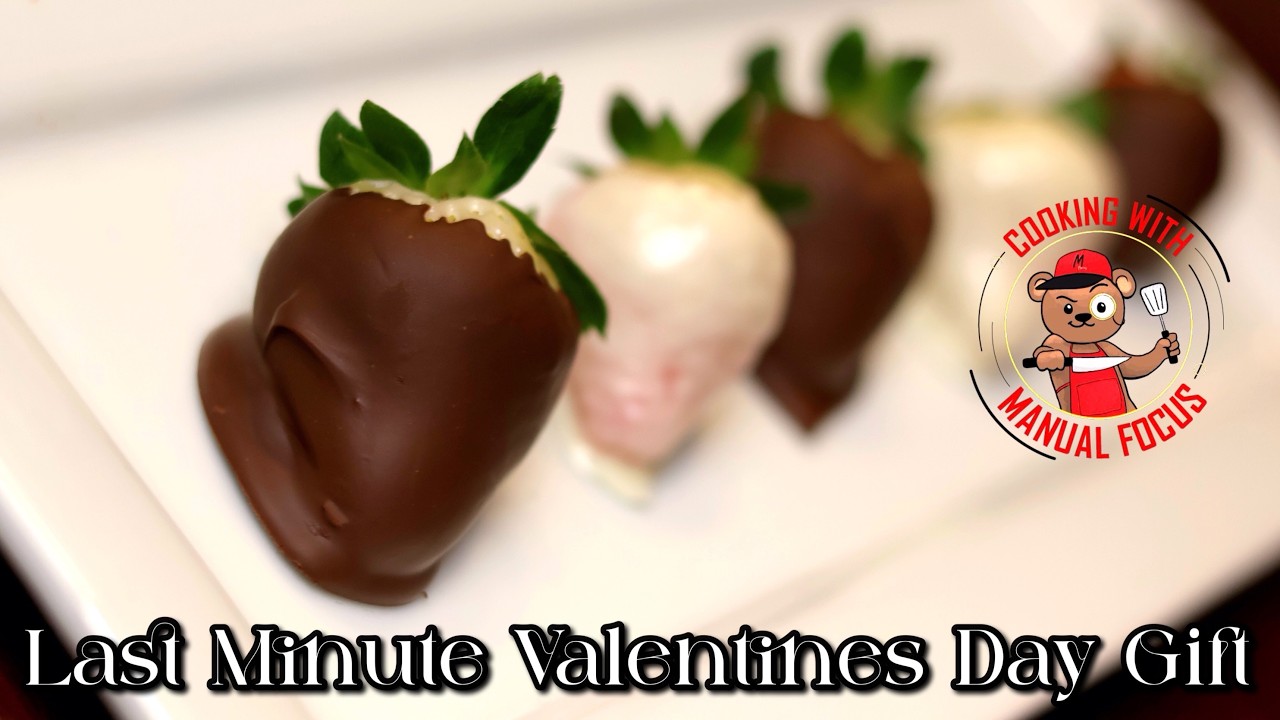 Quick & Easy Valentine's Day Chocolate Covered Strawberries | Simple ...