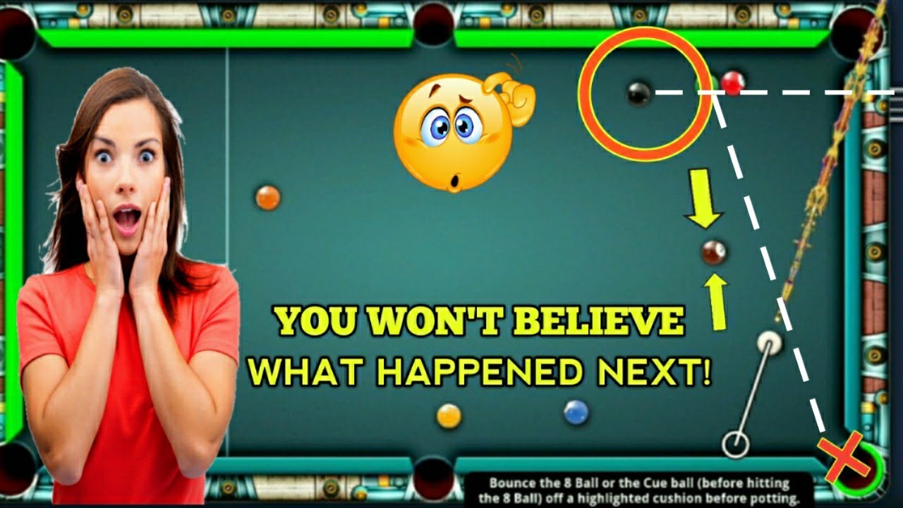Maybe - The most difficult shot in 8 BALL POOL history - miniclip ...