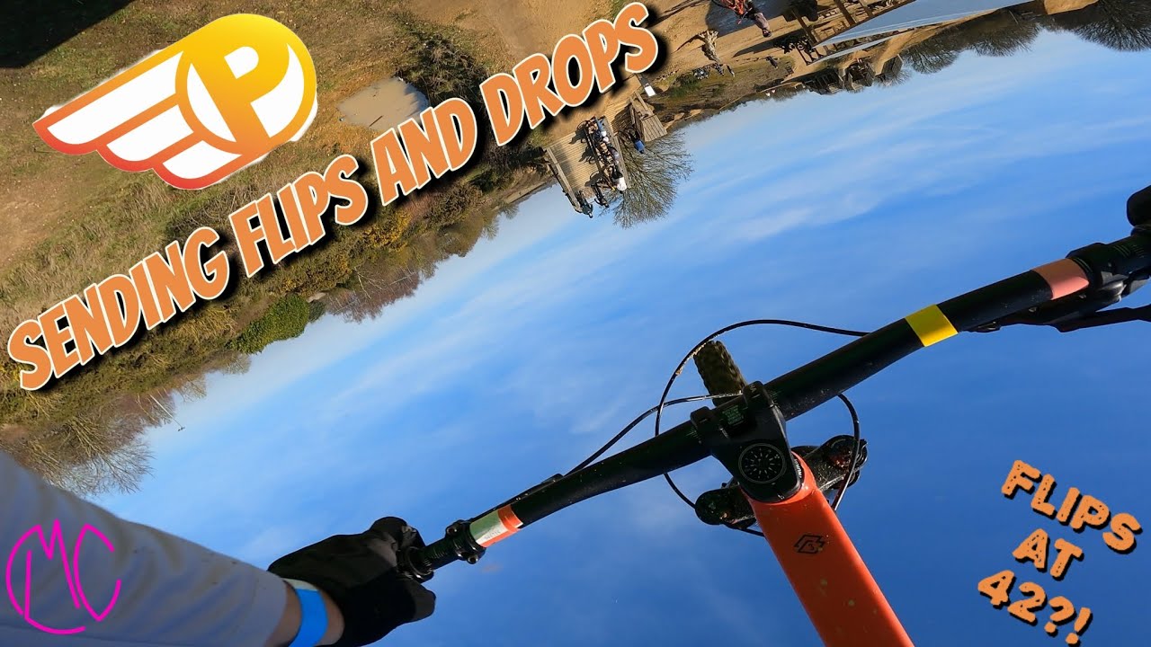 Sending flips and drops at Phoenix Bikepark - YouTube
