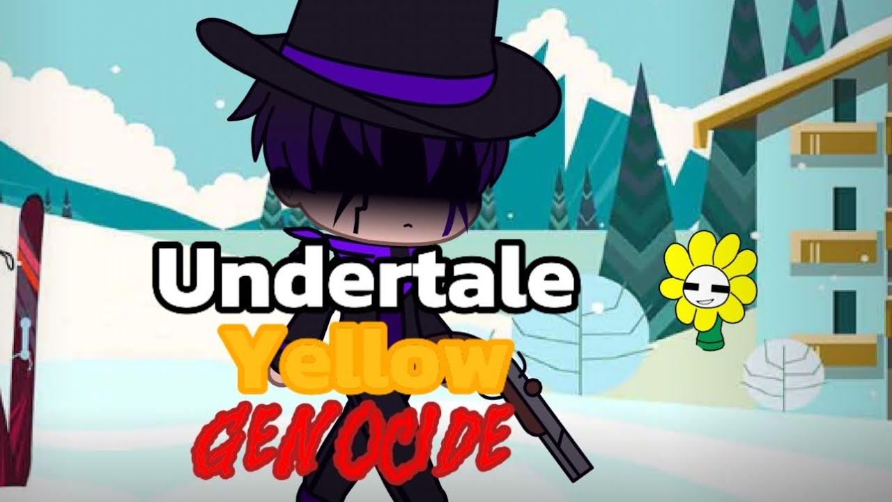 Undertale Yellow Genocide part 2: Dust snow #undertaleyellow #gaming ...