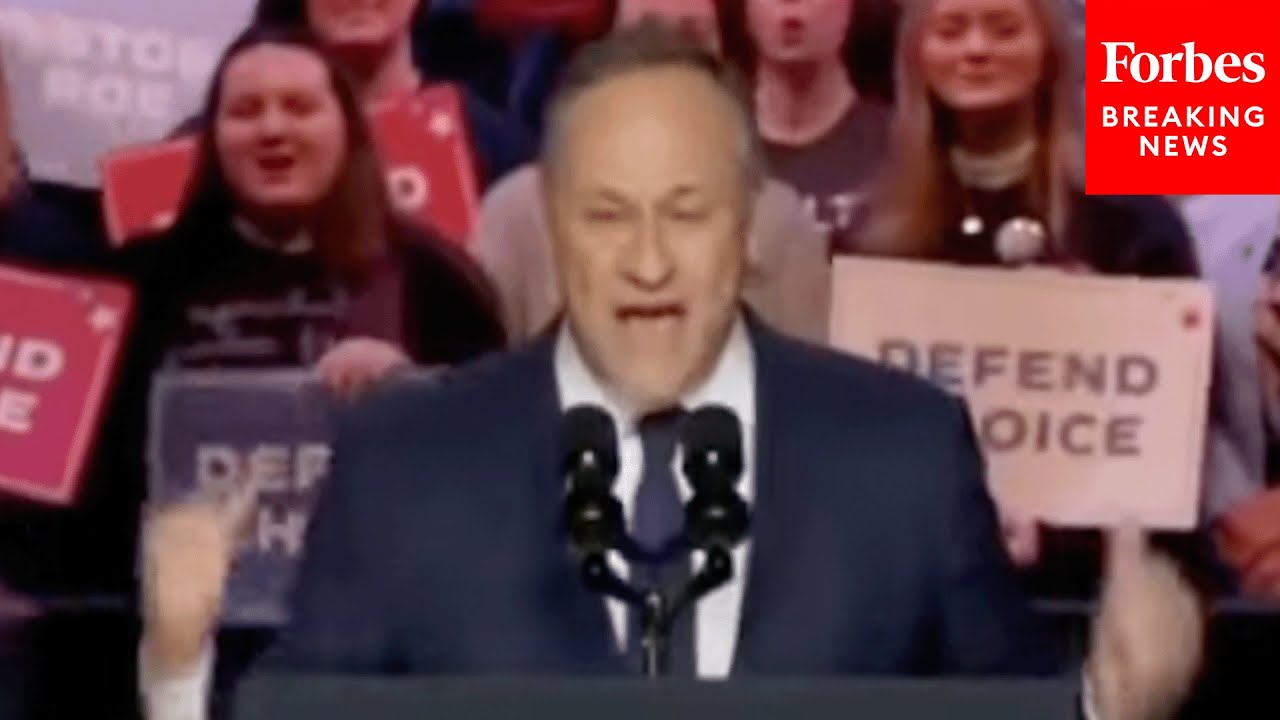 Doug Emhoff Urges Support For Biden In 'Epic Fight Of Our Lifetimes' To ...