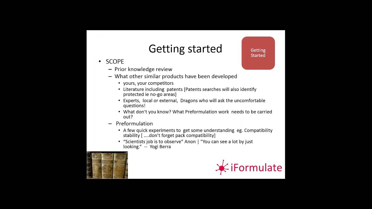 iFormulate Introduces...Ian Jolliffe on Design for Formulation - YouTube