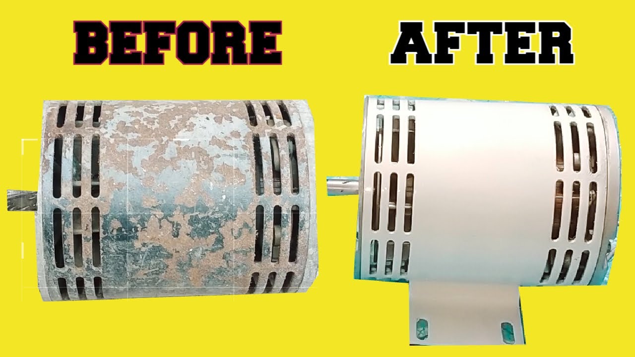 Restoring a 3kW DC Motor: Step-by-Step Revitalization Process - YouTube