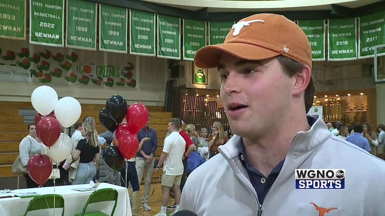 Will Randle, University of Texas Signing Day interview - YouTube