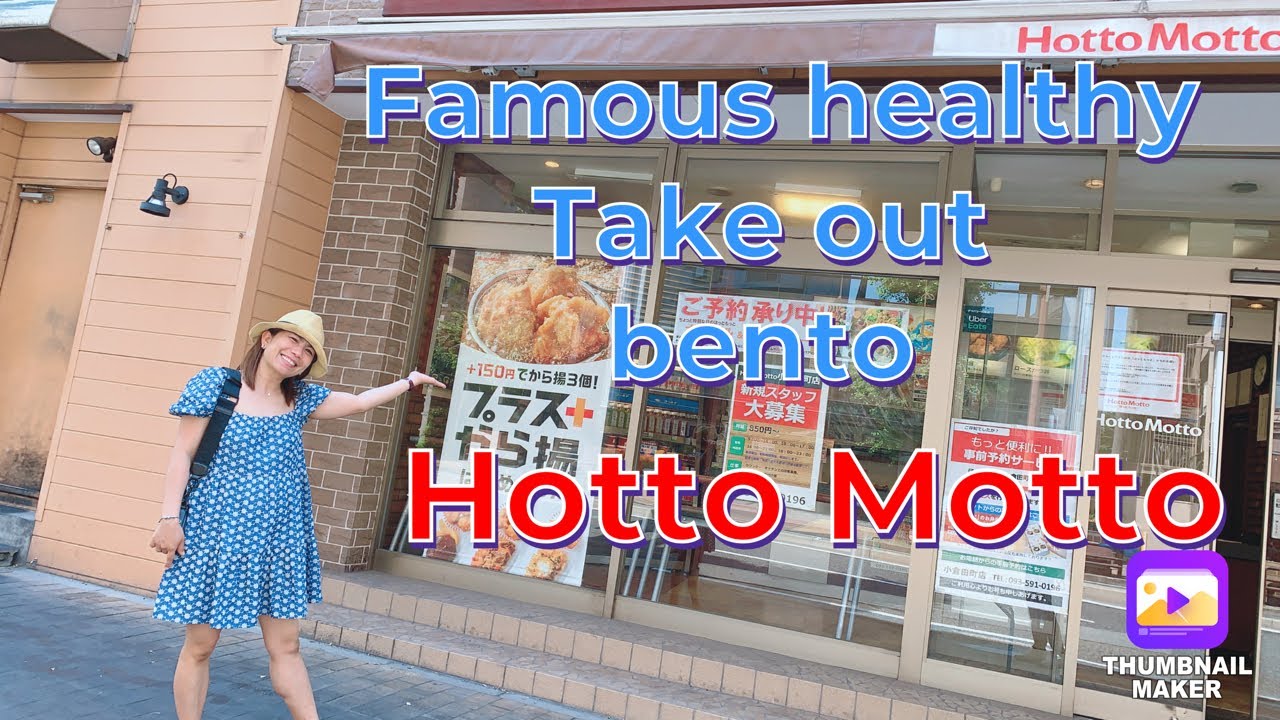 Famous healthy take out bento Hotto Motto - YouTube