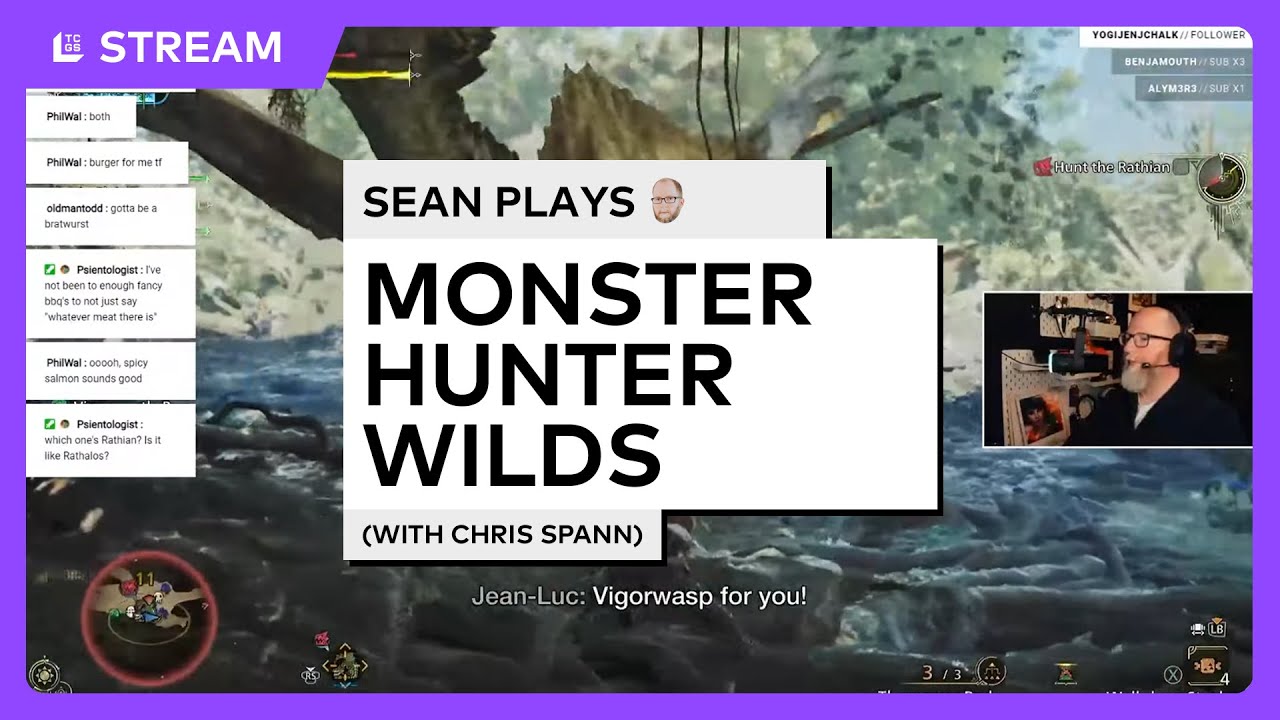 Sean plays Monster Hunter Wilds: Part 1 | TCGS - YouTube