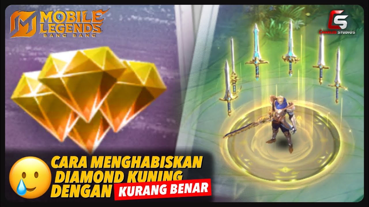 CARA MENGHABISKAN DIAMOND KUNING DENGAN KURANG BENAR Mobile Legends # ...