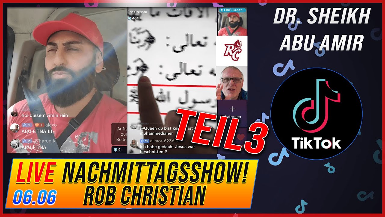 EX MUSLIM AMIR UND ROB CHRISTIAN | TAG TEAM PARTNER | 👨‍⚕️ 06.06 TEIL 3 ...