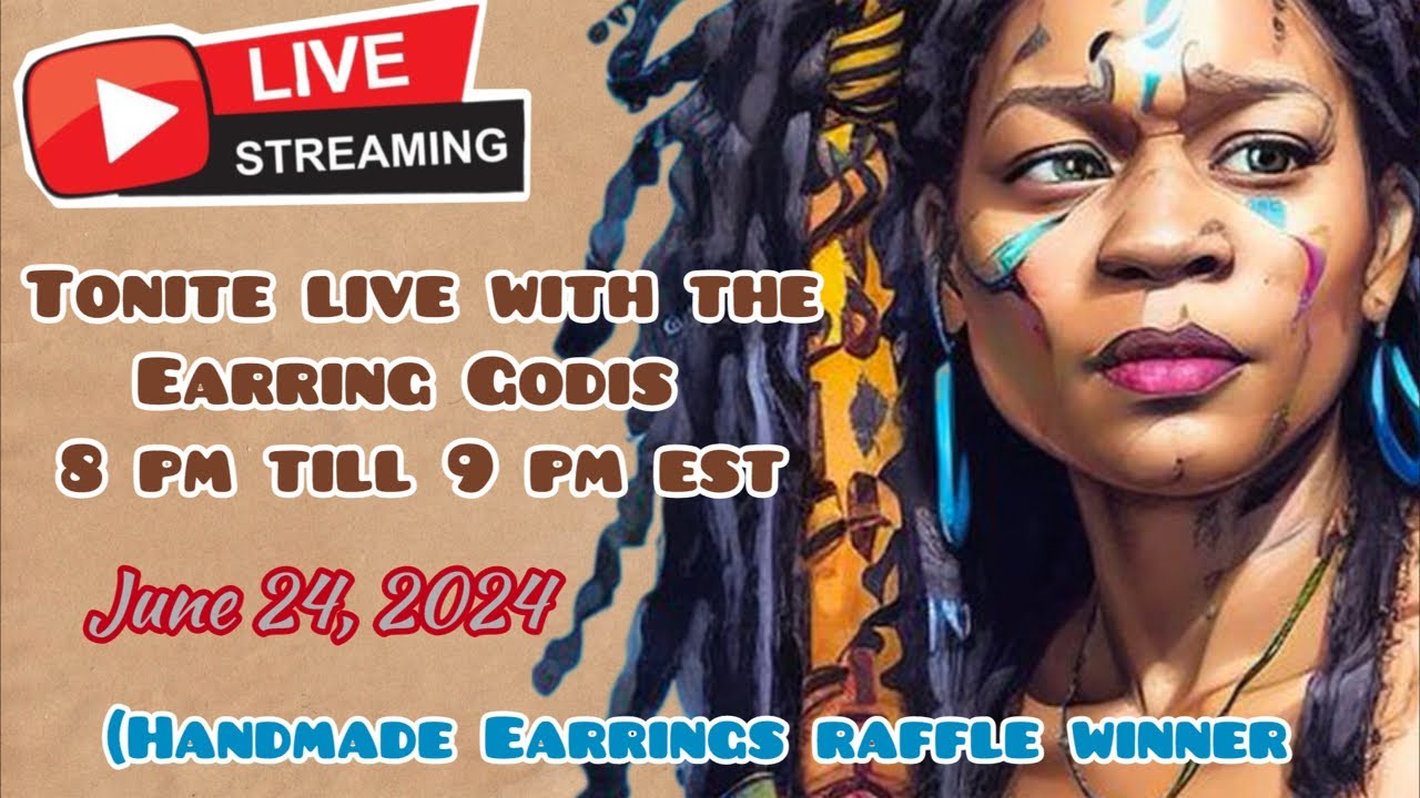 🌹Unity is live! Raffle Winner (Hand Painted Earrings) - YouTube