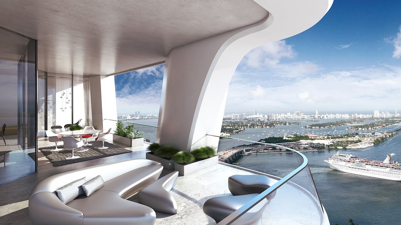 One Thousand Museum | Residence #1701 Tour | Miami - YouTube