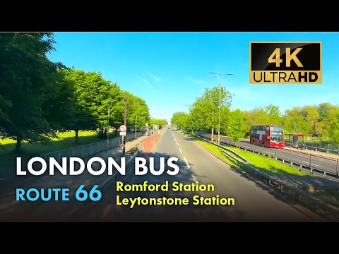 London Bus Ride, Route 66, Double Decker, 4K Virtual Tour - YouTube