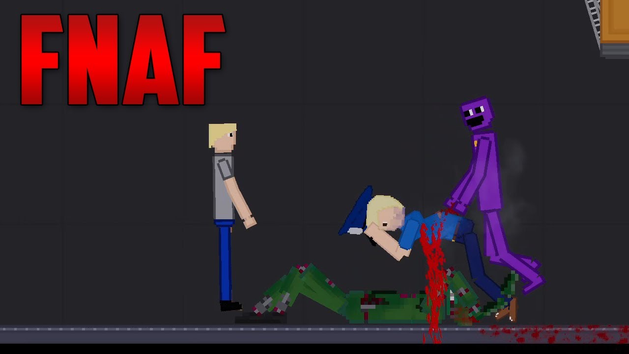 FNAF IN PEOPLE PLAYGROUND 9! | People Playground Gameplay - YouTube