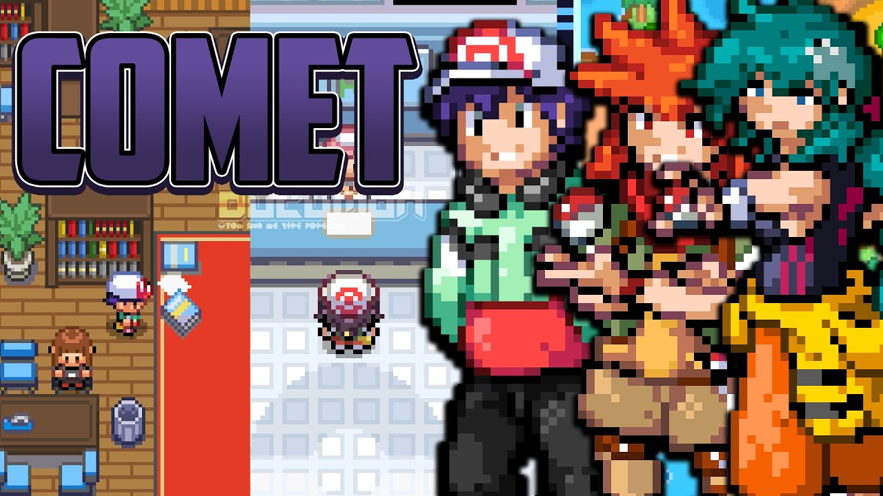 Pokemon Comet - Fan-made Game New "Fallen" Pokémon and Mega Evolution ...