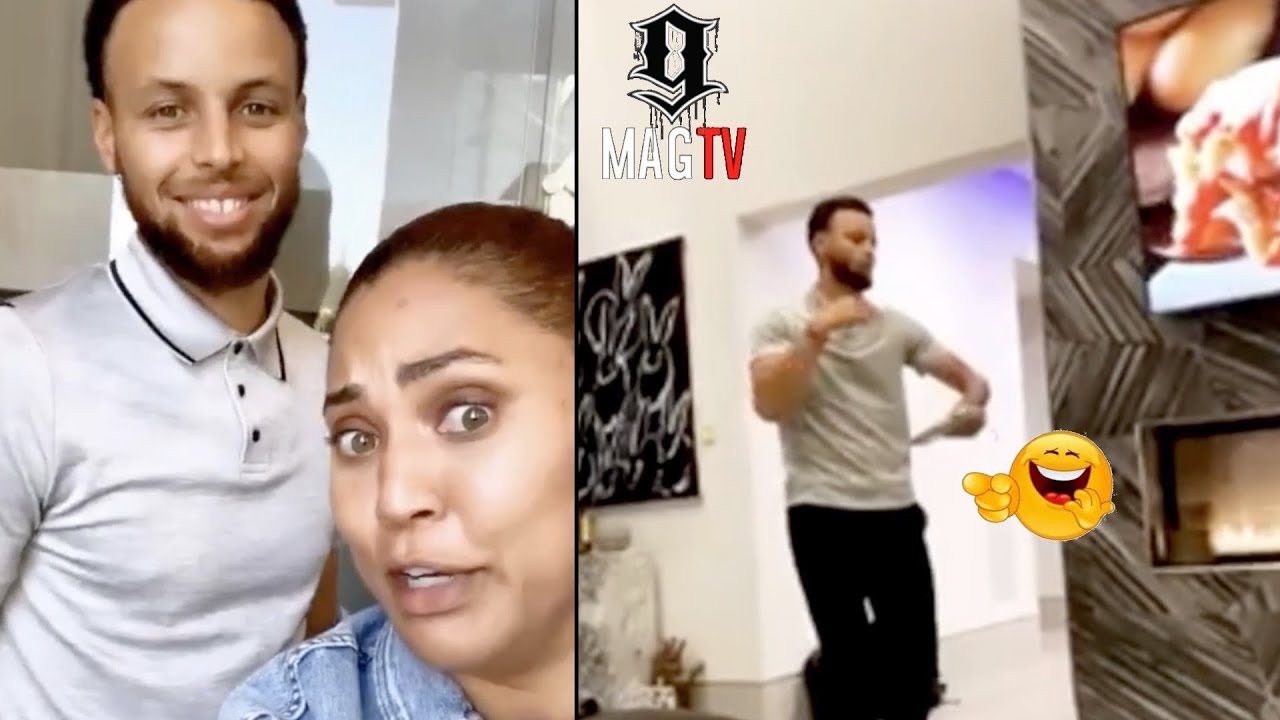 Ayesha Gets Steph Curry To "Milly Rock" For The Gram! 🕺🏾 - YouTube