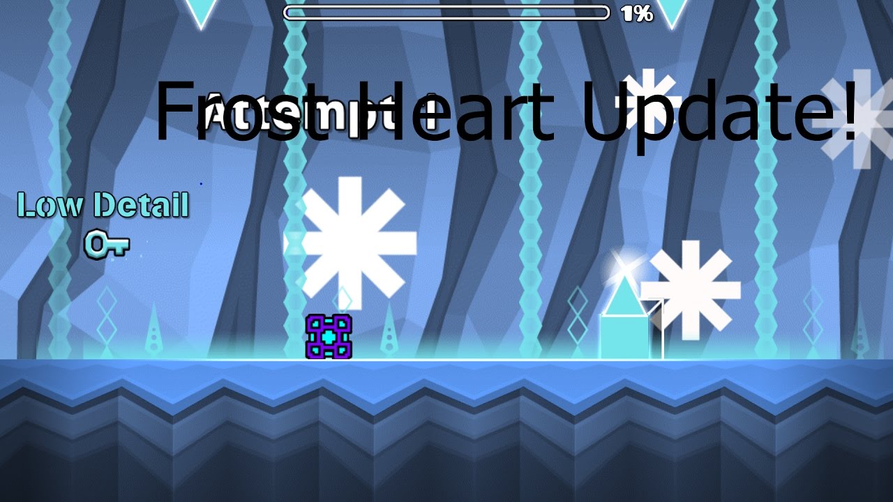 Frost Heart Updated:Geometry Dash - YouTube