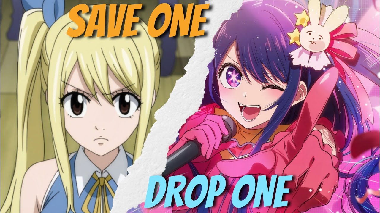SAVE ONE DROP ONE | ANIME GAME | 30 ROUNDS | ANIME VS ANIME - YouTube
