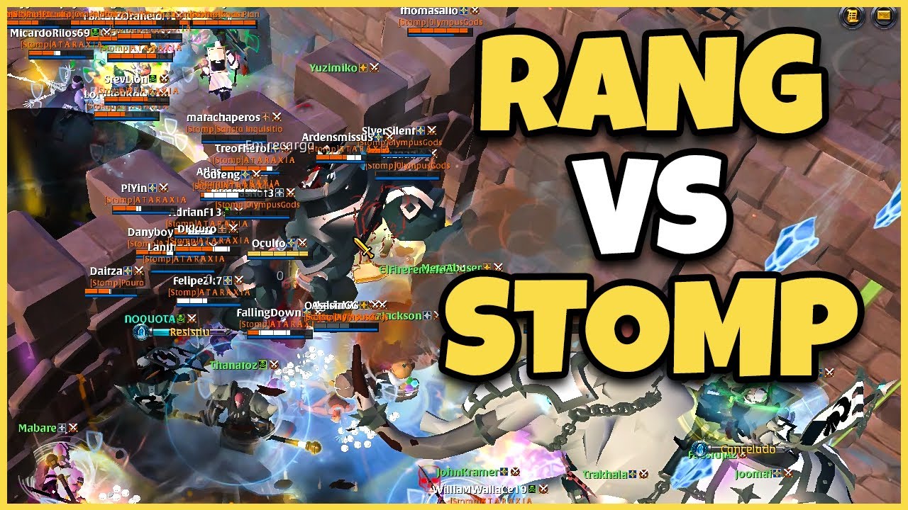 Albion Online - Rang Vs [Stomp] | Castle | ZvZ - YouTube