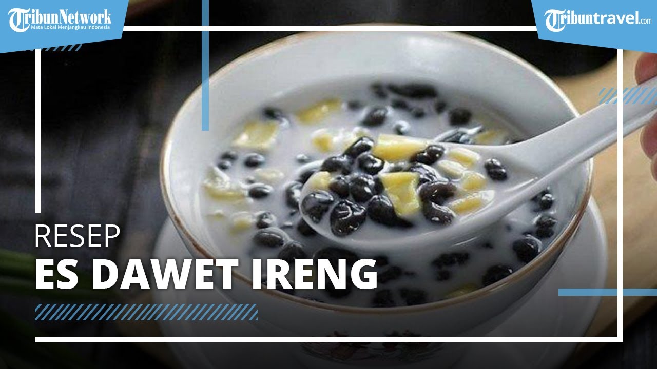 Cara Membuat Es Dawet Ireng Buat Menu Takjil di Rumah - YouTube