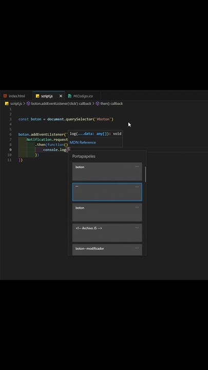 Como crear Notificaciones con JavaScript - YouTube