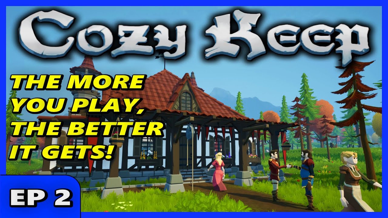 Beating up Chickens for Fun and Profit! - Cozy Keep Ep 2 - YouTube