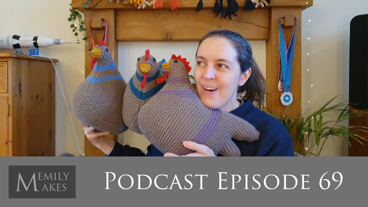 Podcast 69 - Another 3 Finished Objects, Progress, 2 Cast On's & Beehive Yarns Book & Yarn Box ...