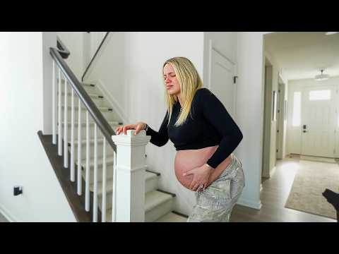 Tricia can barely walk... pregnancy is getting really hard for her