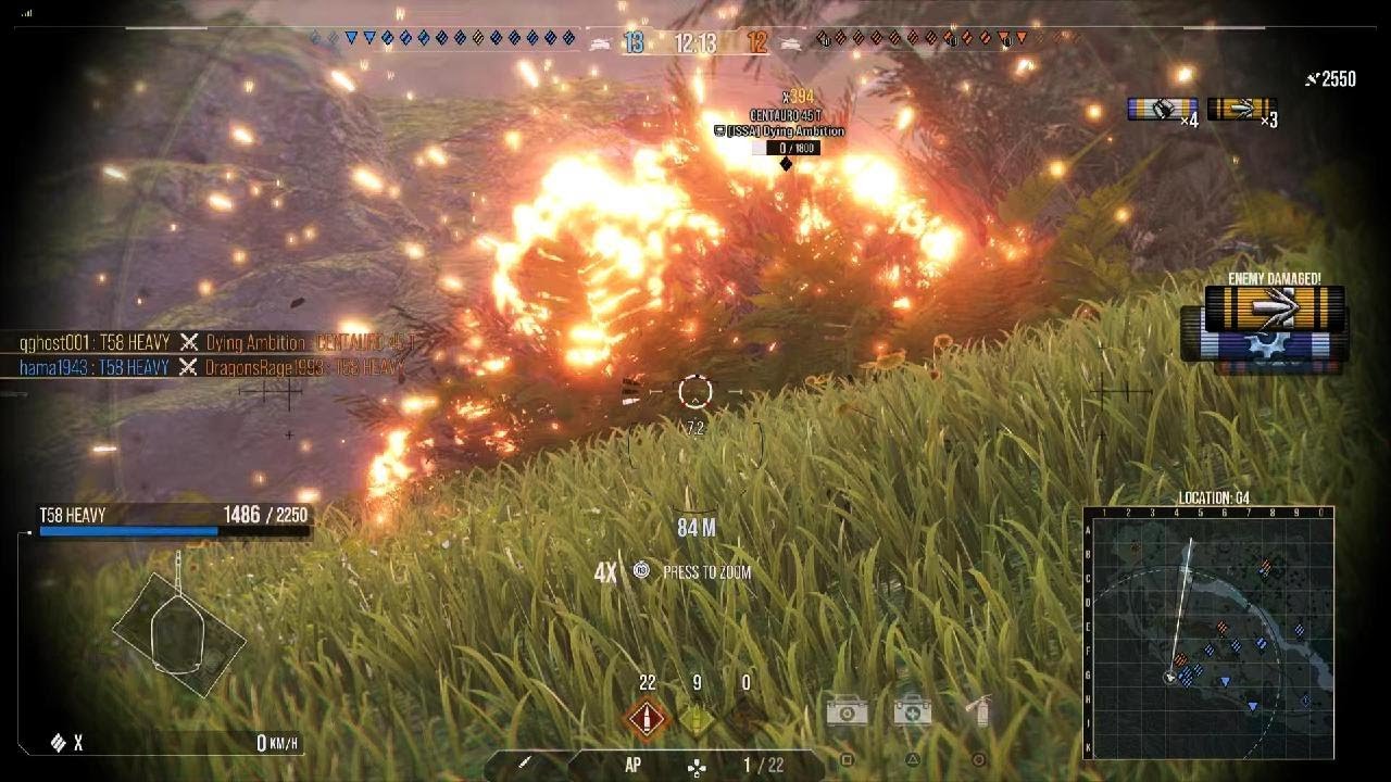 First game in the T58 Heavy - YouTube