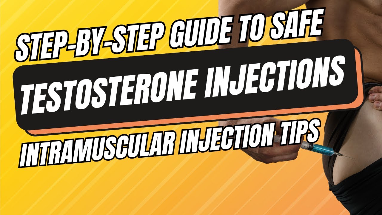 Step by Step Guide To Safe Testosterone Injections Intramuscular
