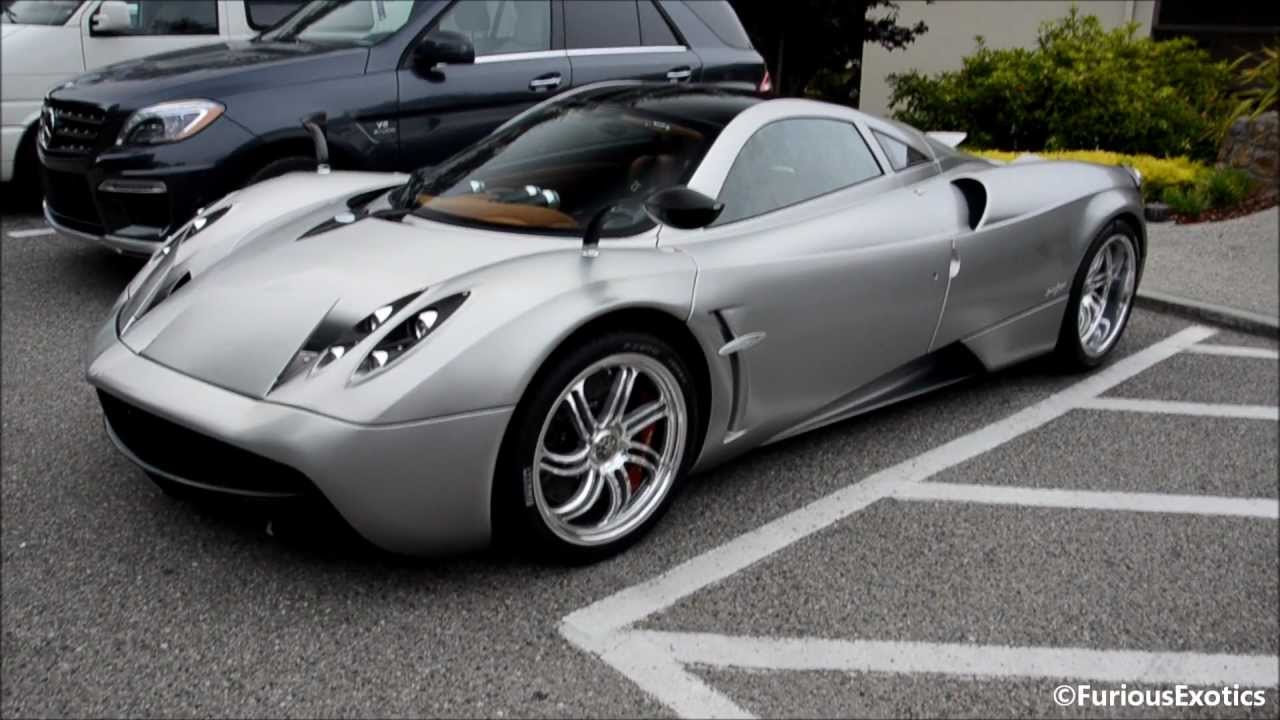 Pagani Huayra in Titanium - YouTube