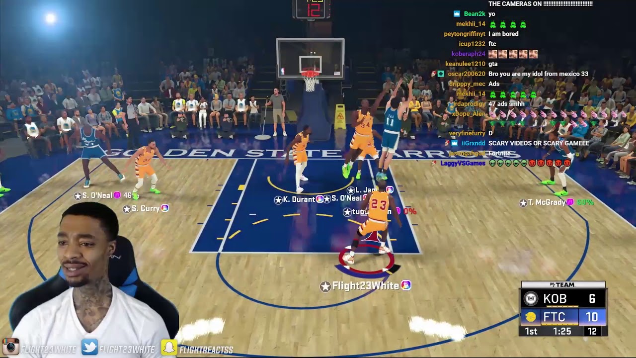 FlightReacts COULDN'T STOP Smiling After His $5000 NBA 2K20 Team Makes ...