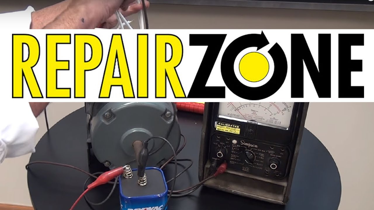 Identifying a 9 Lead WYE Connection on an AC Electric Motor - YouTube