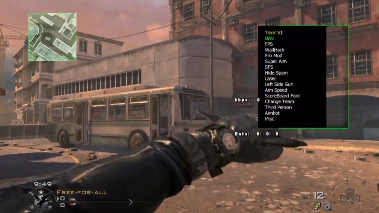 MW2 Toxic V1 ☣️ Patch Menu 1.14 (HEN&CFW) - YouTube