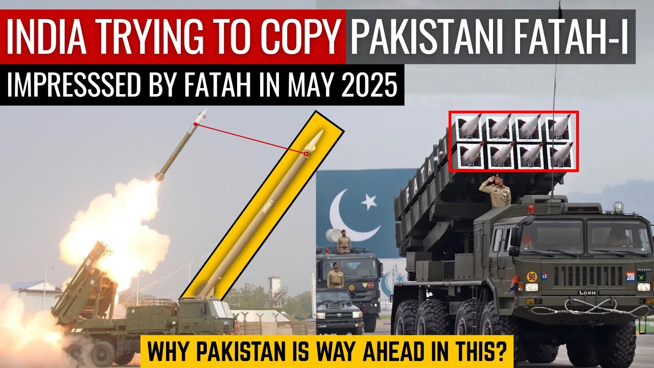 India Trying to Copy Pakistan's Fatah-1? | Impressed by Fatah in May ...