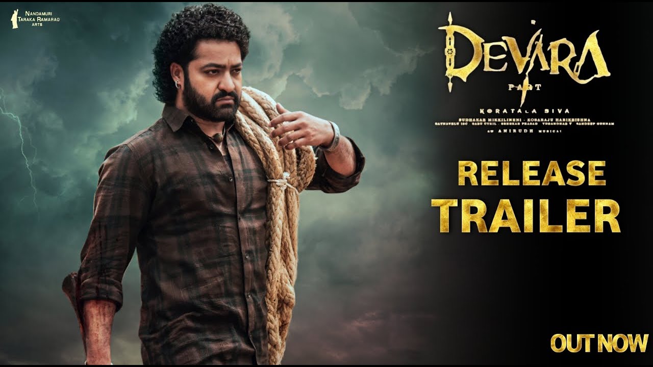 Devara Release Trailer | NTR , Jahnvi kapoor, Anirudh, Koratala Siva | Devara 2nd Trailer ...