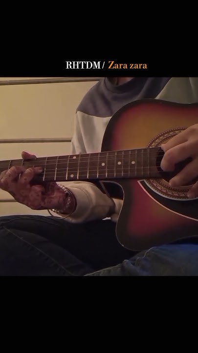 RHTDM / Zara zara ll guitar tabs cover ll by Divine - YouTube