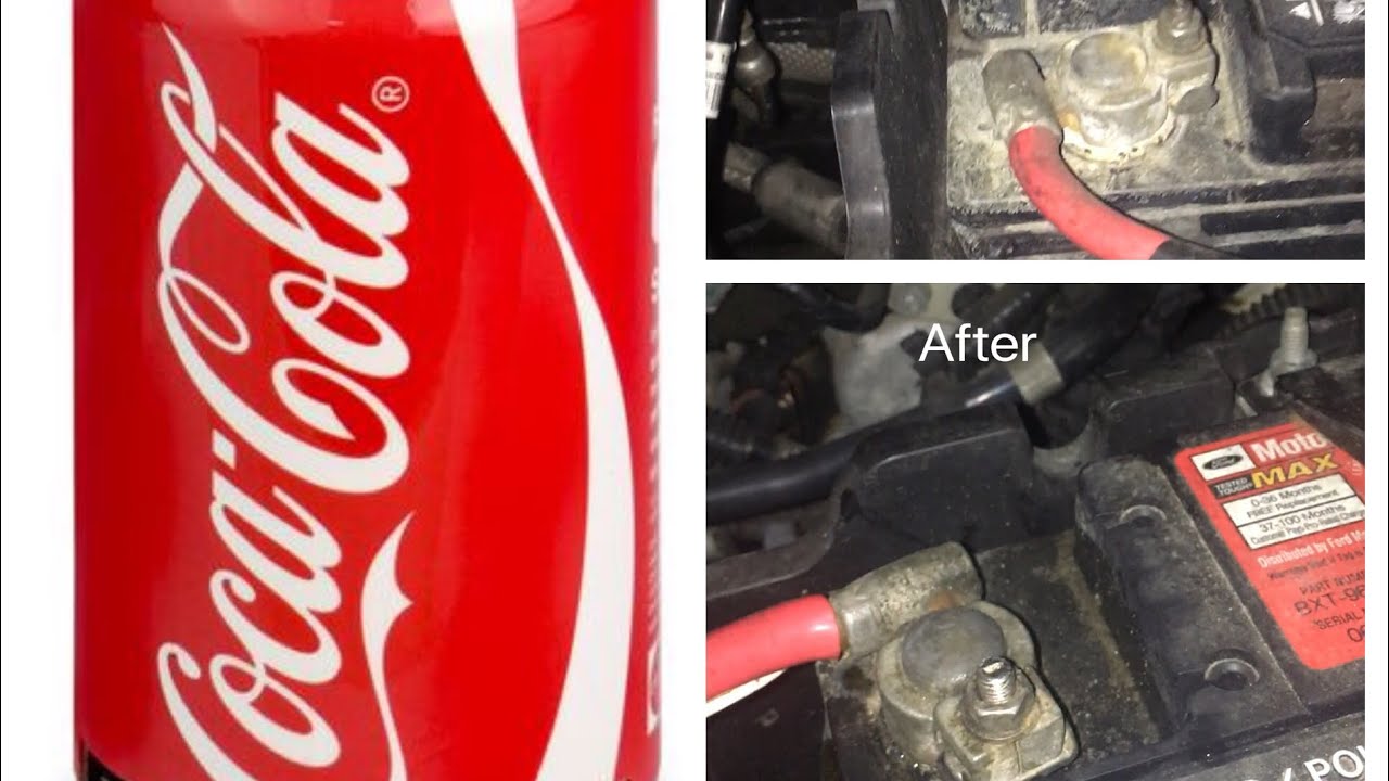 Coca Cola cleaned my car Battery! No more Corrosion👌🏽 - YouTube