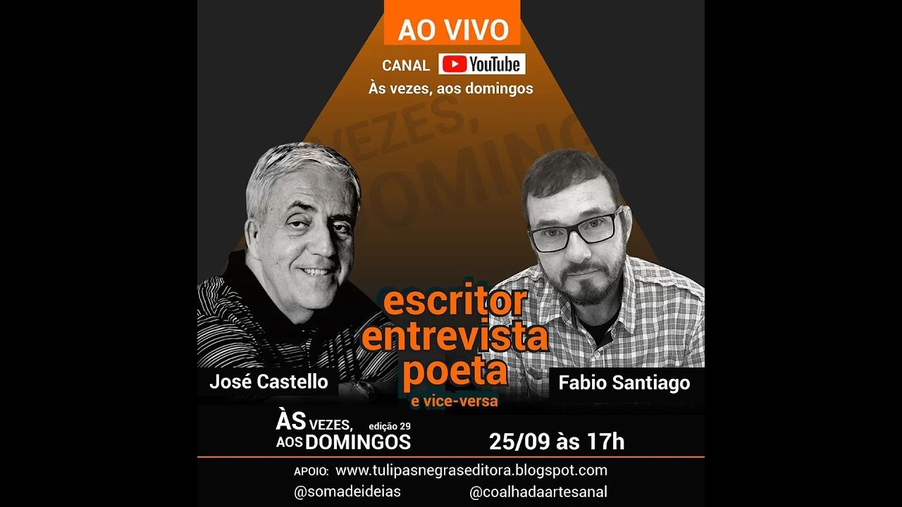 Às vezes, aos domingos | Edição 29 | José Castello e Fabio Santiago ...