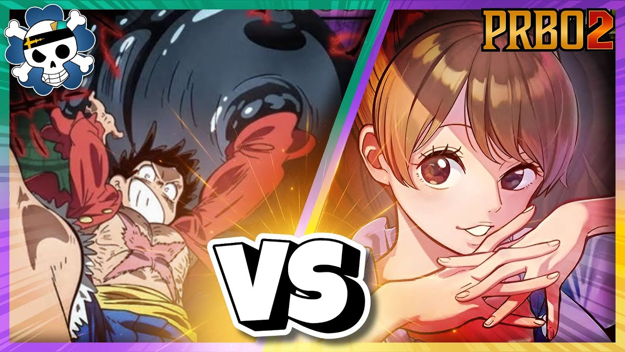 [PRB02] Green/Purple Luffy vs Purple/Yellow Pudding | One Piece TCG ...