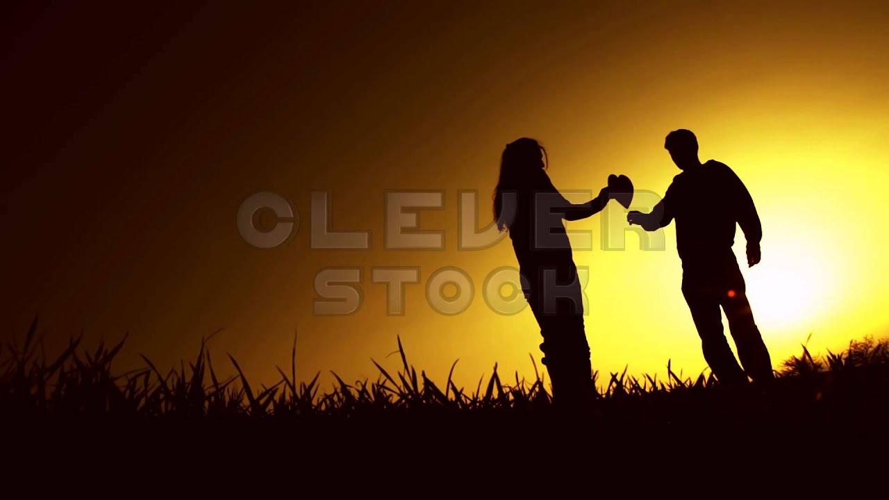 Man Breaking Woman's Heart Heartbroken Concept - Stock Footage - YouTube
