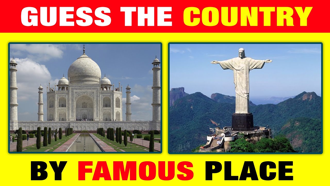 Guess The Country By Its Famous Places #16 | Country Quiz | Emoji Quiz ...