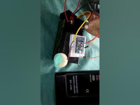 Arduino NANO super Sensitive EMF detector DIY - YouTube