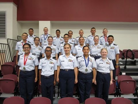 FLORESVILLE HIGH SCHOOL AFJROTC TX-20012 LONESTAR CLC 2017 - YouTube
