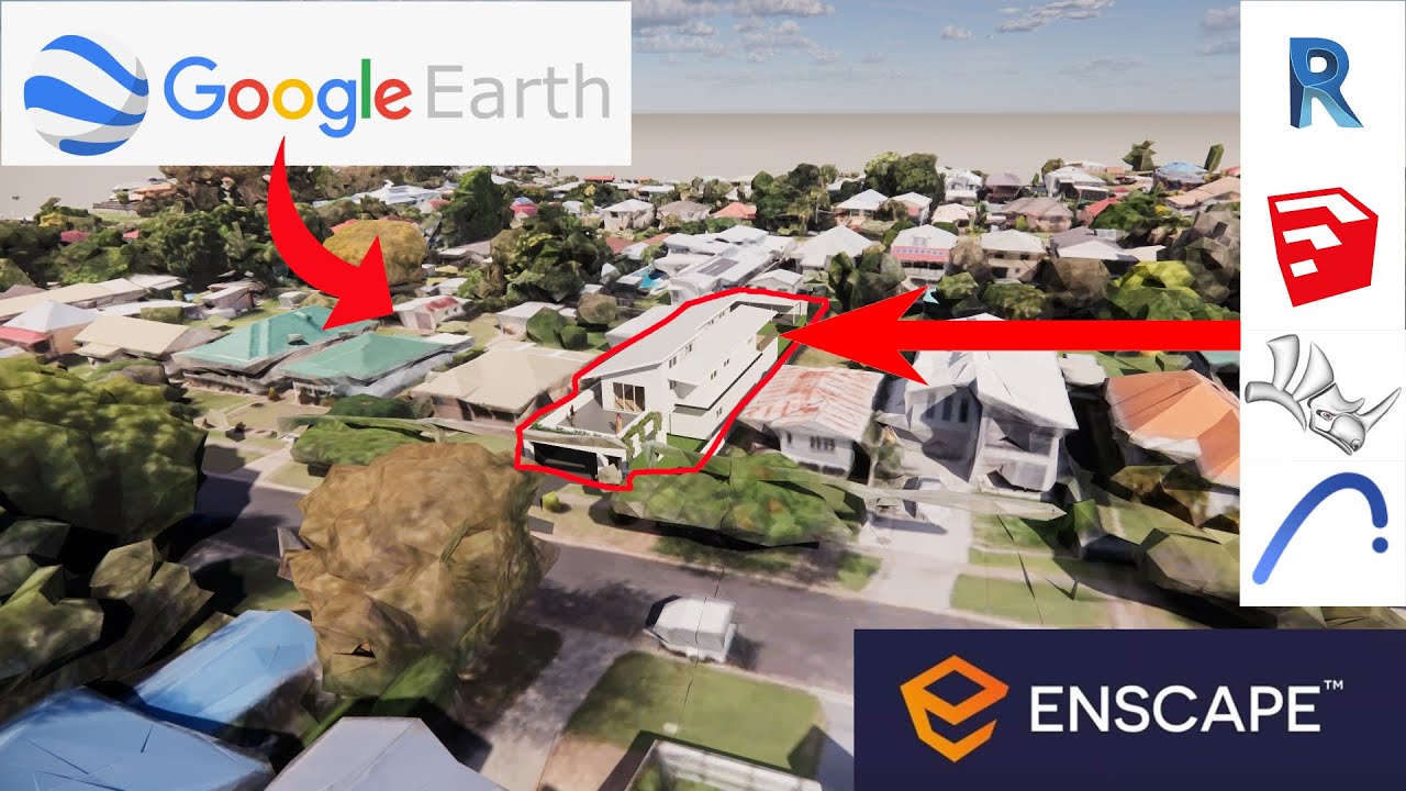 Google Maps to Enscape - YouTube