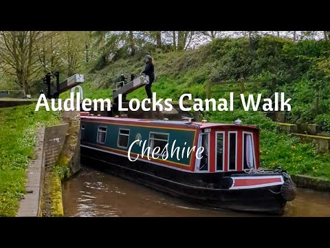 Audlem Locks Canal Walk | Cheshire | English Countryside | 4K - YouTube