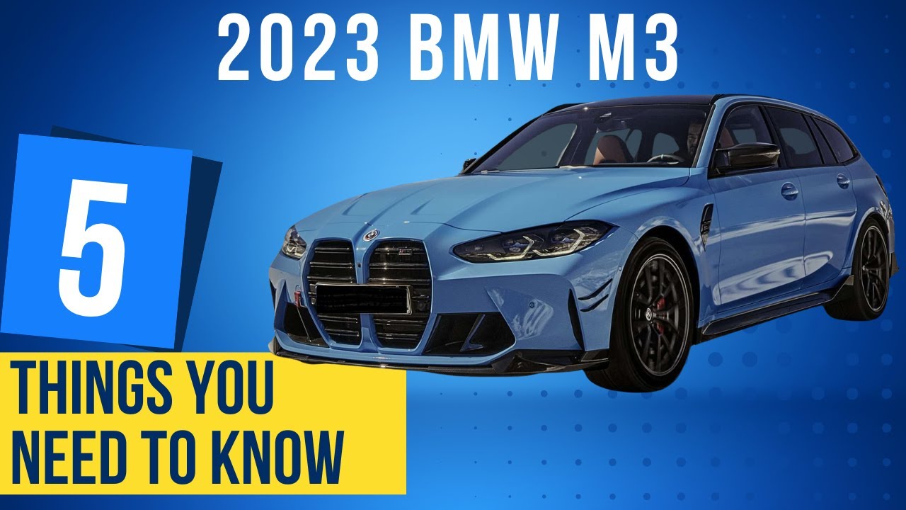 2023 BMW M3 touring first look redesign - YouTube